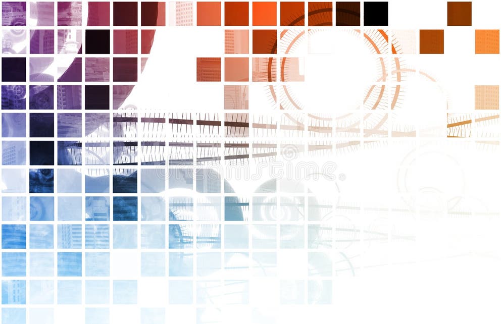 Techno Organic stock illustration. Illustration of lines - 10403003