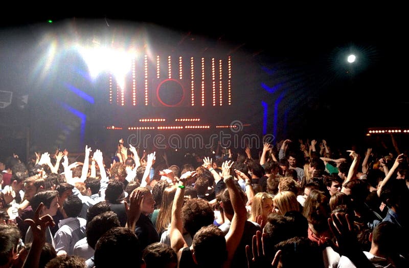 Techno party stock photo. Image of event, effect, blue - 2793054