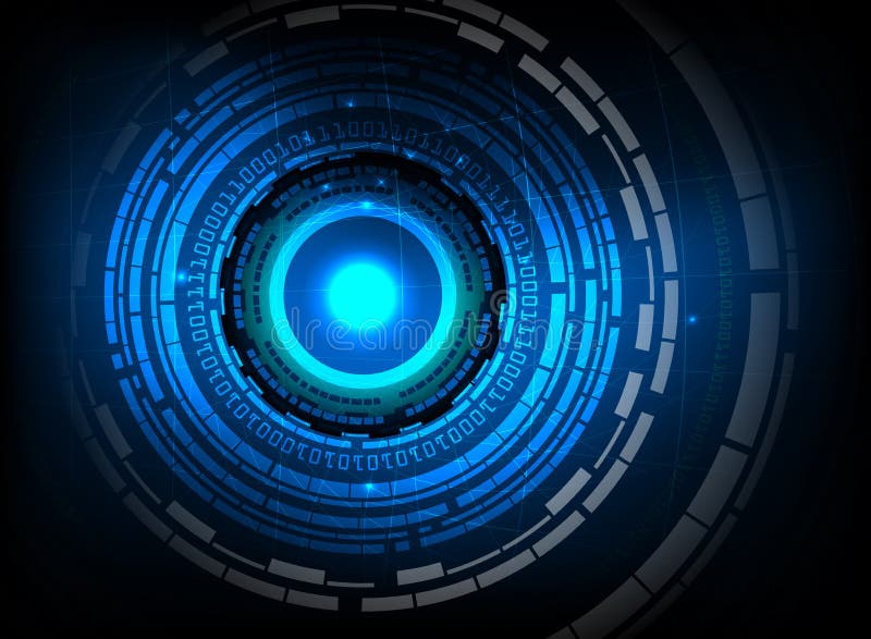 Techno scene stock illustration. Illustration of scene - 44557493