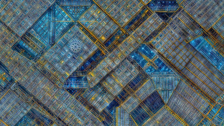 Techno Sci Fi Machine Endpaper Texture for Book Cover Pages Interior ...