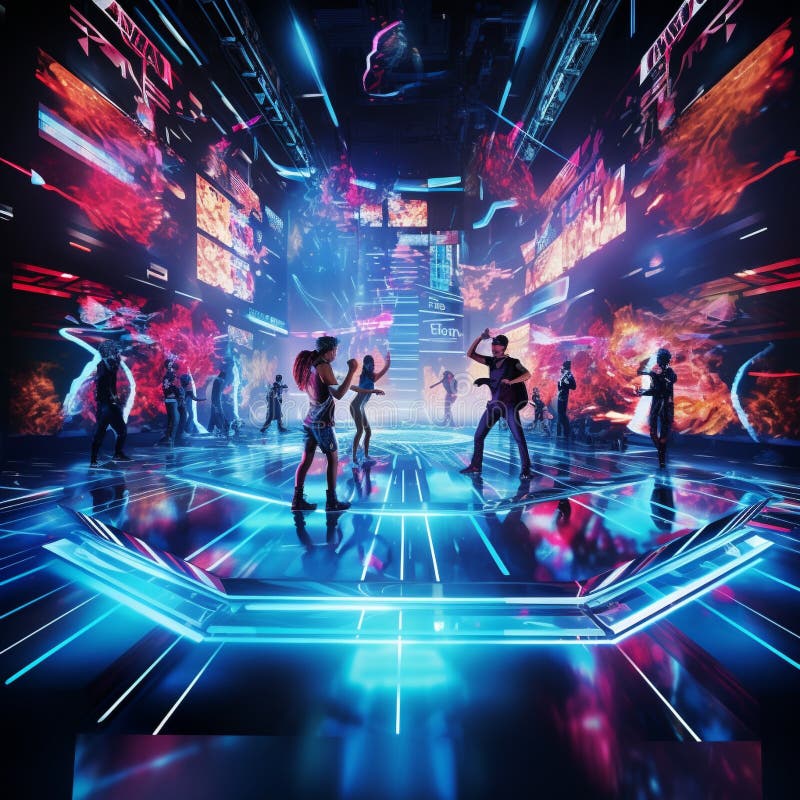 Techno Tango: Dancing To the Rhythm of Technological Advancements Stock ...