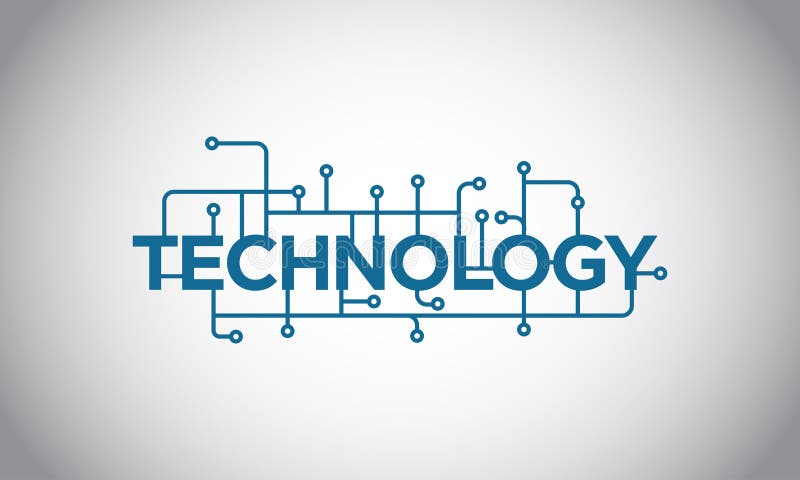Technologic Icon Design stock illustration. Illustration of icon ...