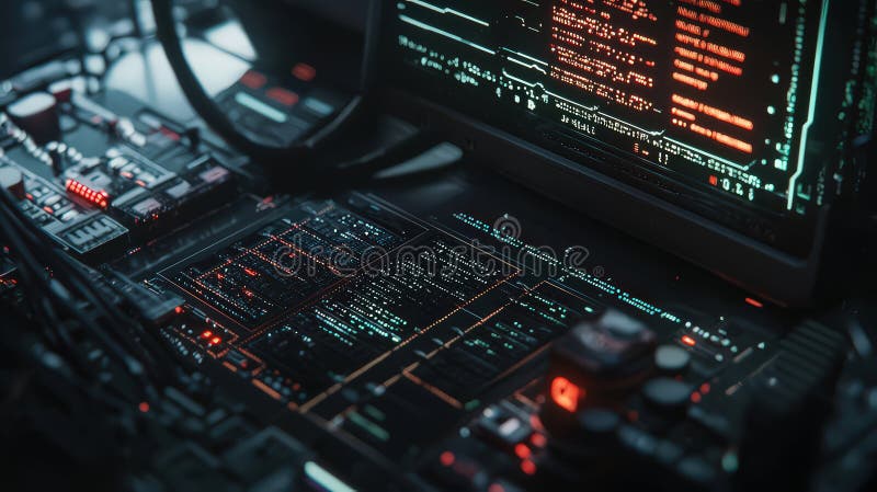 Technological Advancement Cybersecurity Systems Data Center Digital ...