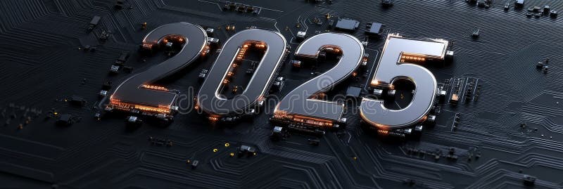 2025 Technological Advancement and Innovation New Year New Tech Future ...