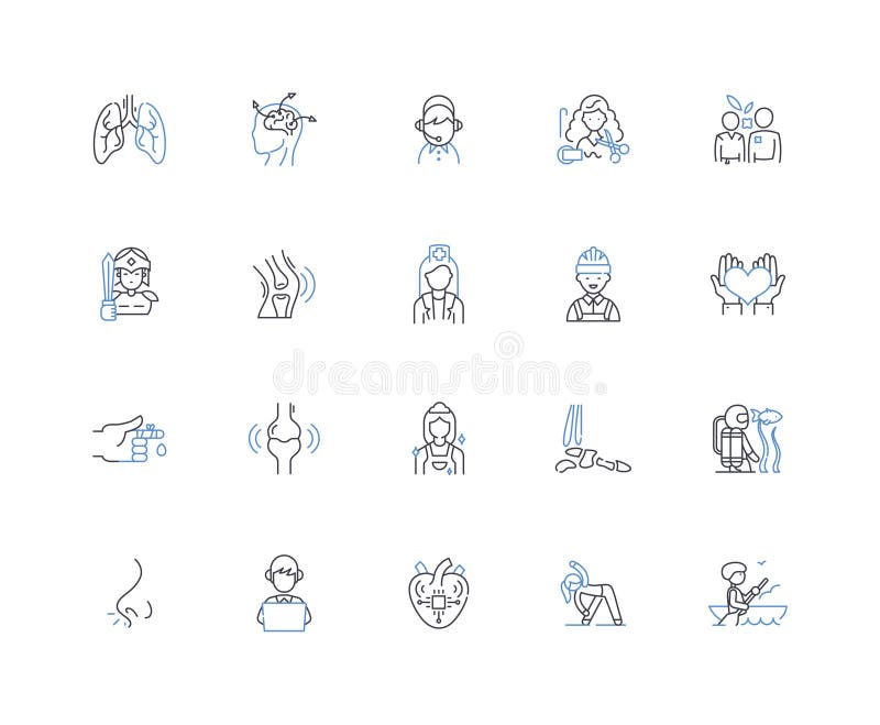 Technological Advancement Line Icons Collection. Automation, Robotics ... Technological Advancement Line Icons Collection. Automation, Robotics ...