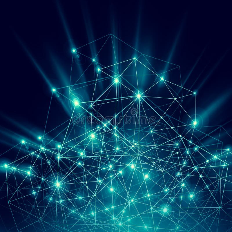 Technological Background, Internet Concept of Global Business. Internet ...