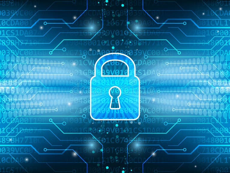 Blue Security Lock Stock Illustrations – 65,576 Blue Security Lock ...