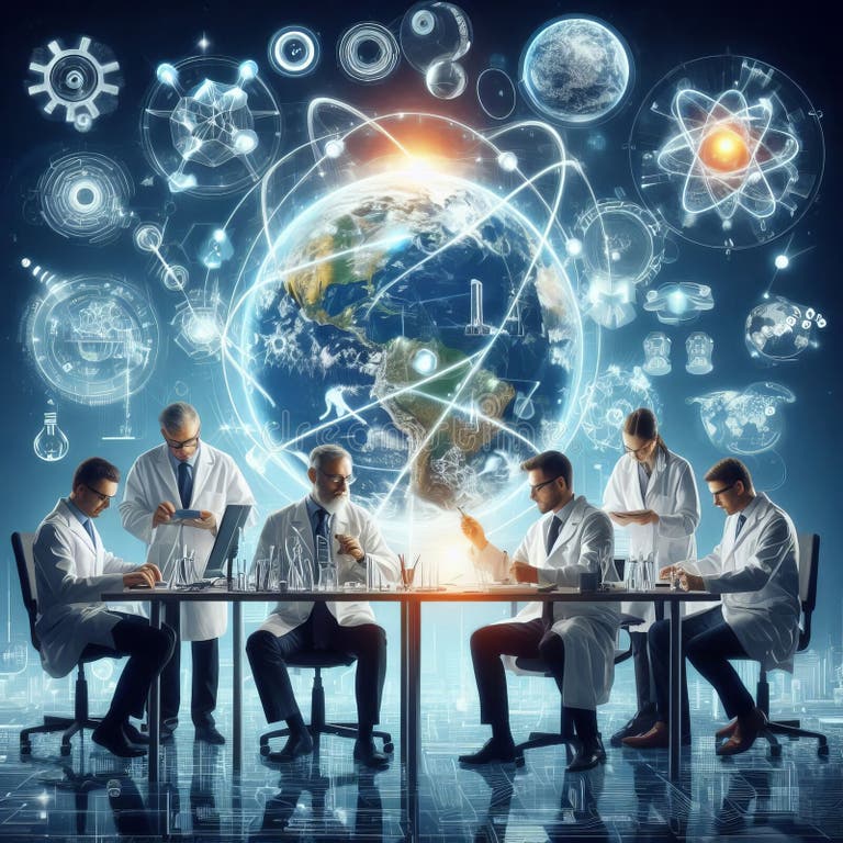 Technological Collaboration Stock Illustrations – 7,409 Technological ...