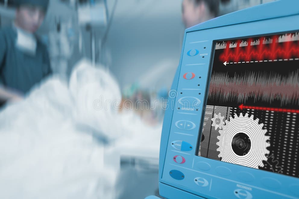 Technological Concept of the Tangent of the Medical Sphere Stock Image ...