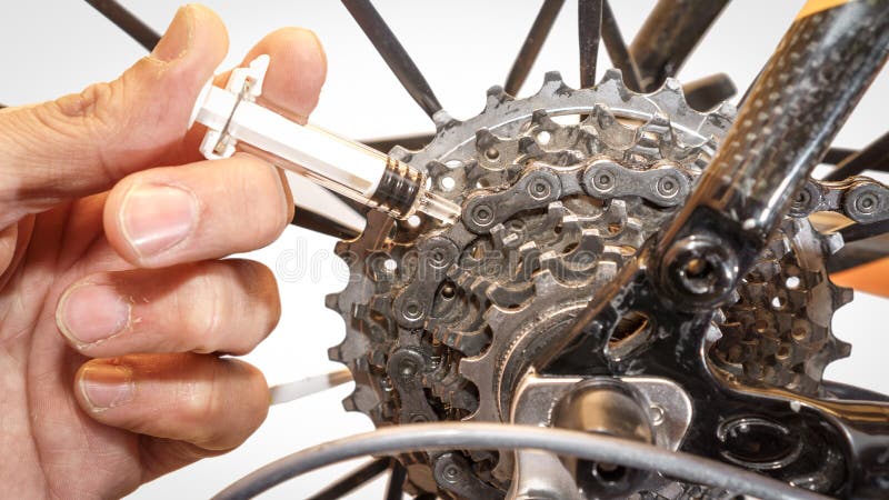 Technological doping stock photo. Image of syringe, bike - 66403822