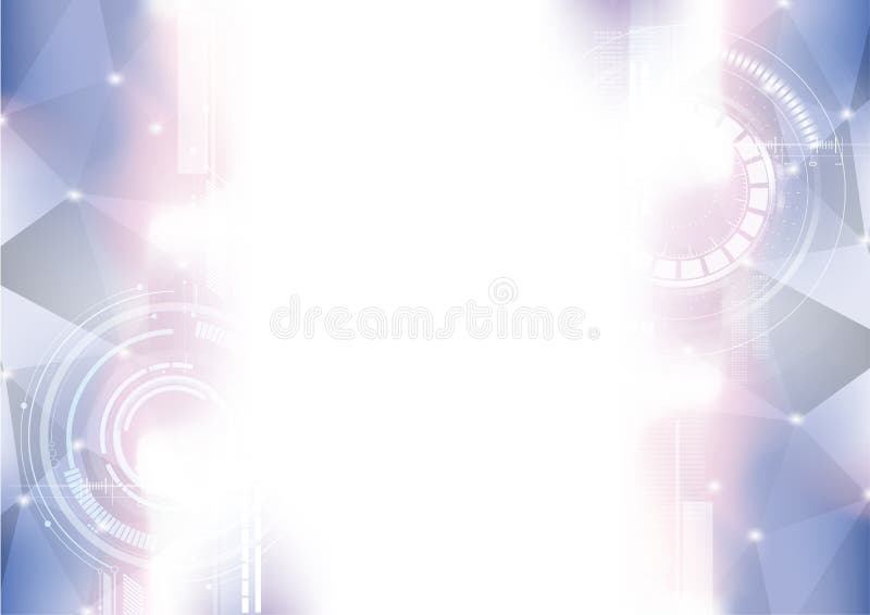 Technological Geometric Colorful Vertical Interface Abstract Background ...