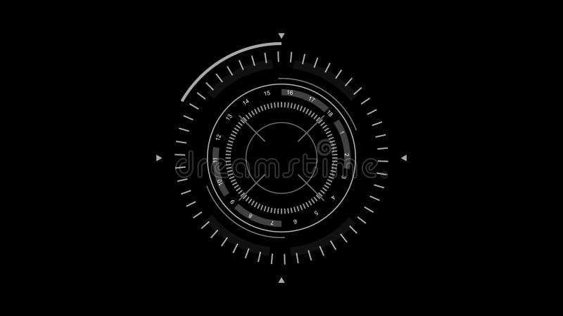 PNG Alpha.Circle HUD Technological Futuristic Elements.Sci Fi Circle ...