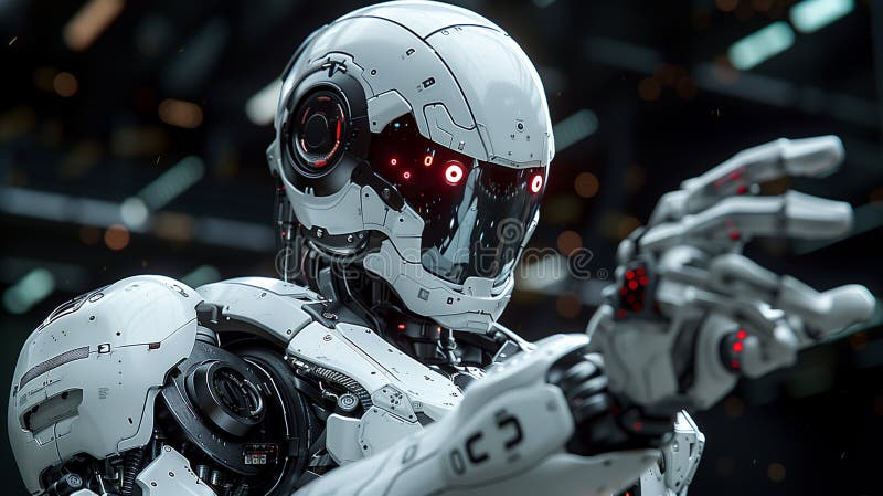 Technological Marvel: Android Robot Model, Representing Future ...