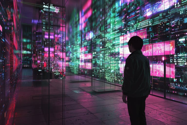 Technological Patterns of Information Flow AI Generated Stock ...