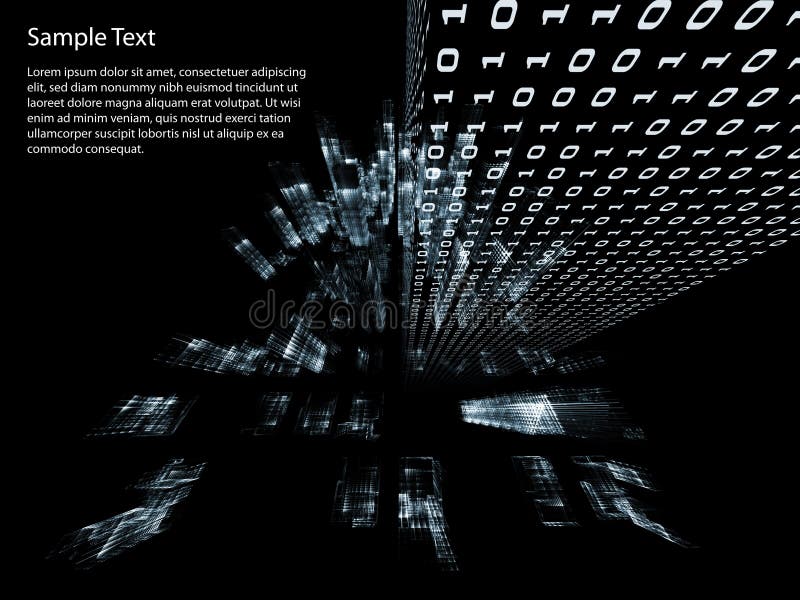 Technological Perspective stock illustration. Illustration of design ...