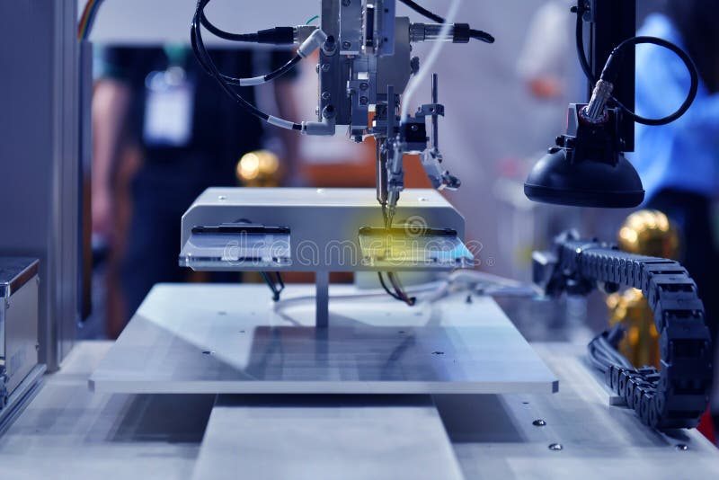 Technological Process of Assembly Chip Components on Pcb Board at ...