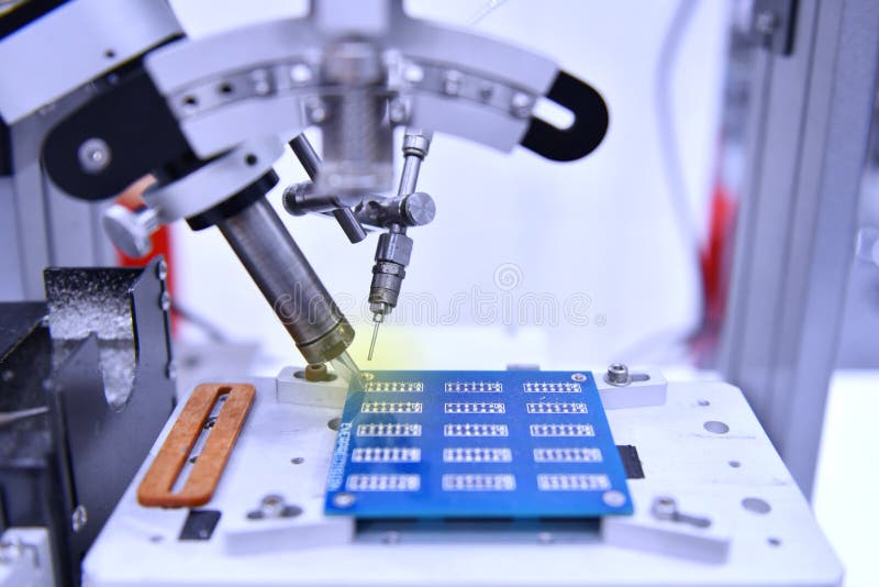 Technological Process of Assembly Chip Components on Pcb Board at ...