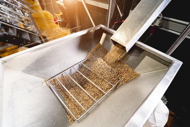 The Technological Process of Grinding Malt Seeds at the Mill Stock ...