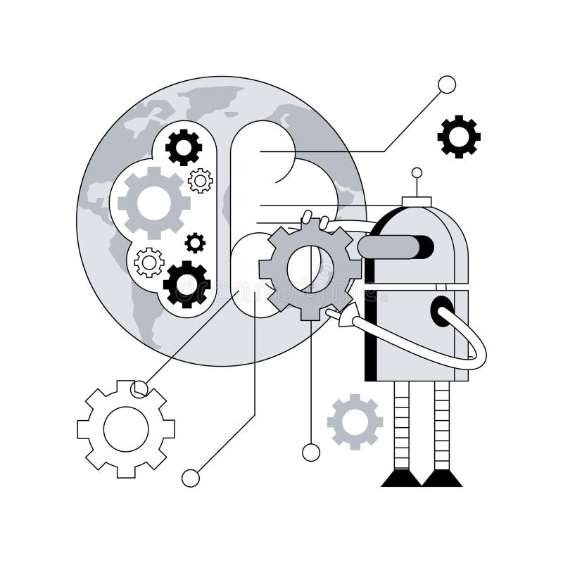 Technological Revolution Abstract Concept Vector Illustration. Stock ...