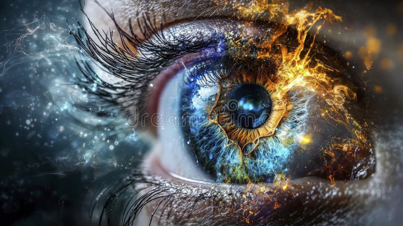 Technologically Enhanced Human Senses Eye Imagery Visual Effects ...