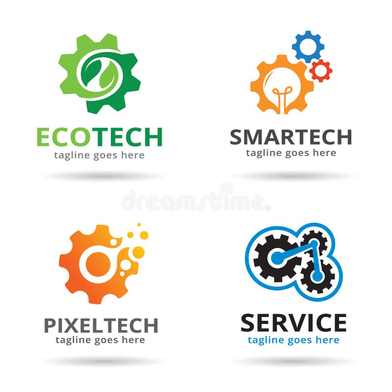 Technologie Logo Template Design Vector Illustration de Vecteur ...