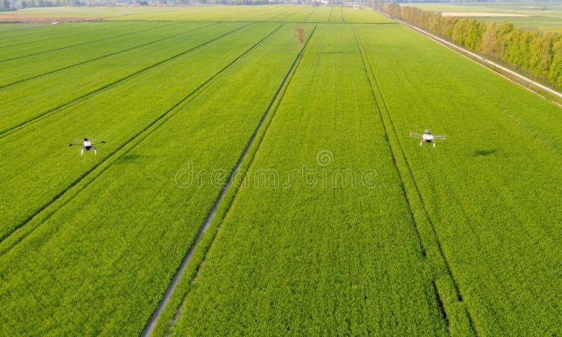 Technologies Above Ground: Drones, Soil Analysis, Agro-industry Stock ...