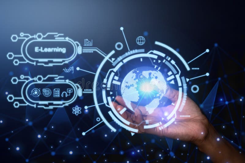 Technologies Connecting the World, Futuristic Connection Concept Stock ...