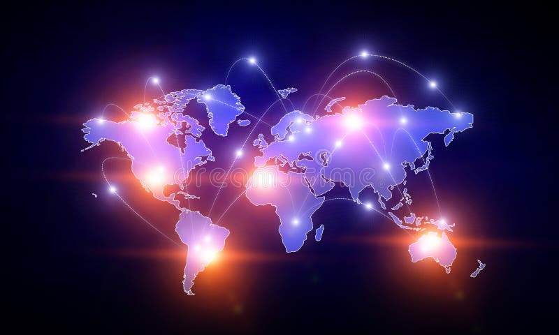 Technologies for Connection Stock Illustration - Illustration of ...