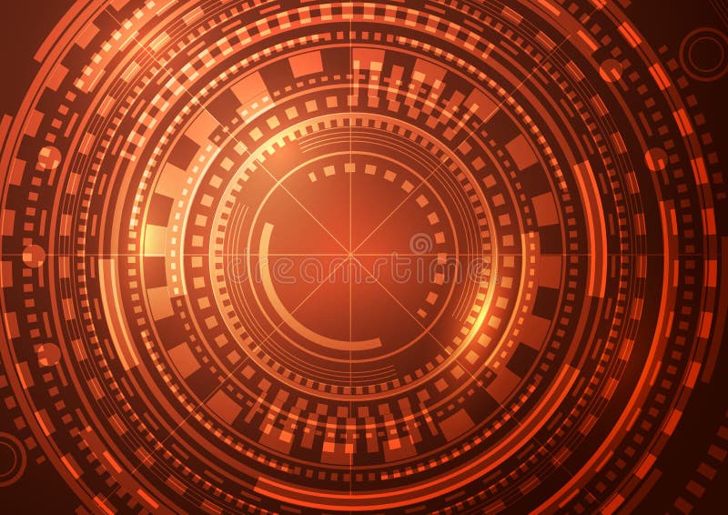 Technologies of the Future, Background.Technical Drawing of Electronics ...