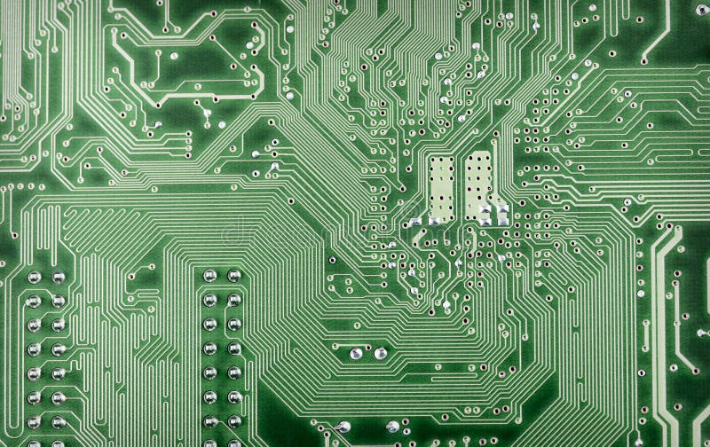 Computerplatte Auf Schwarzem Stockbild - Bild von chip, vorstand: 7577813