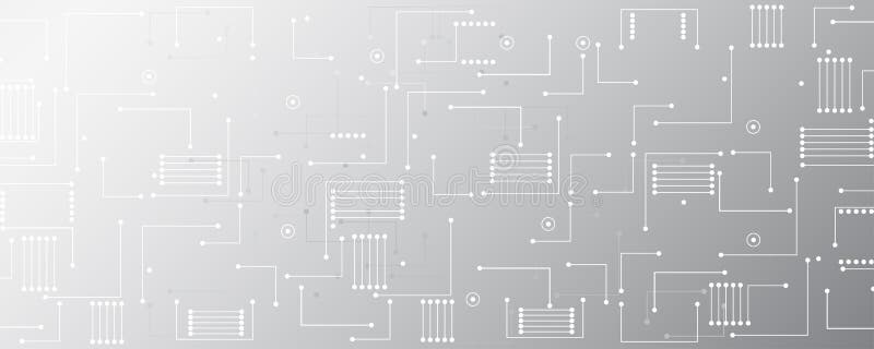 Gray White Background Image, Technology Background Design and ...