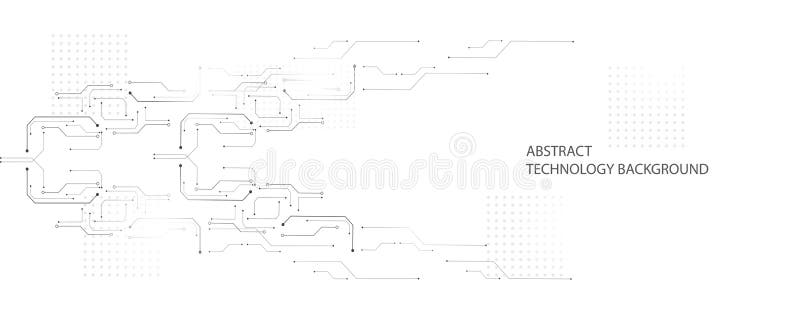 Gray White Background Image, Technology Background Design and ...