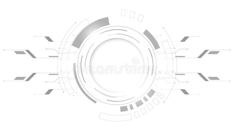 Gray White Background Image, Technology Background Design and ...