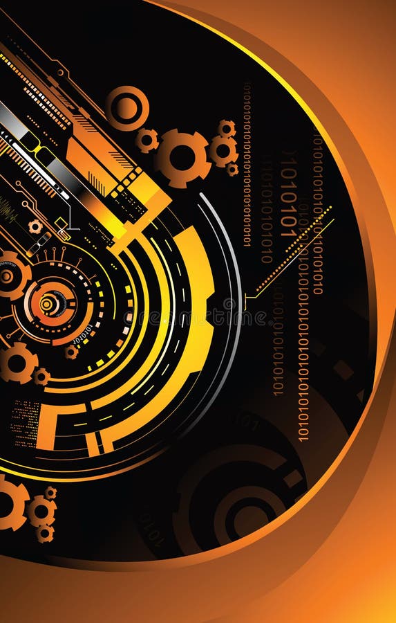 Time Abstract Background Reflections Stock Illustration - Illustration ...