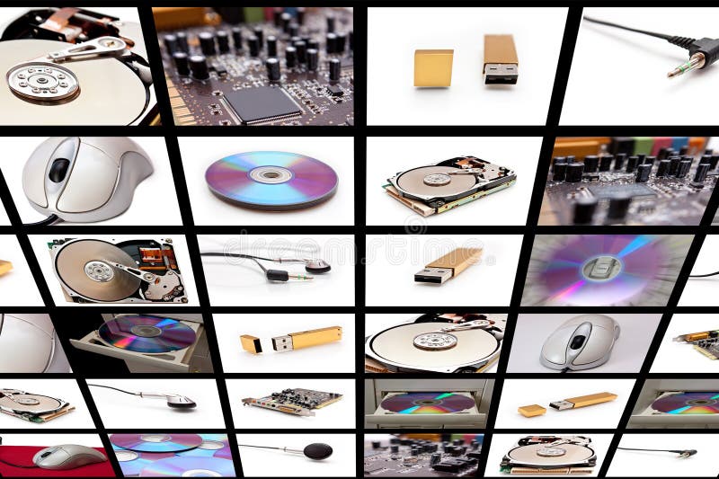 Computer Theme Collage Stock Images - Download 62 Royalty Free Photos