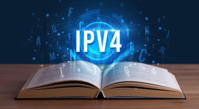 Technology Abbreviation Coming Out from an Open Book Stock Image ...