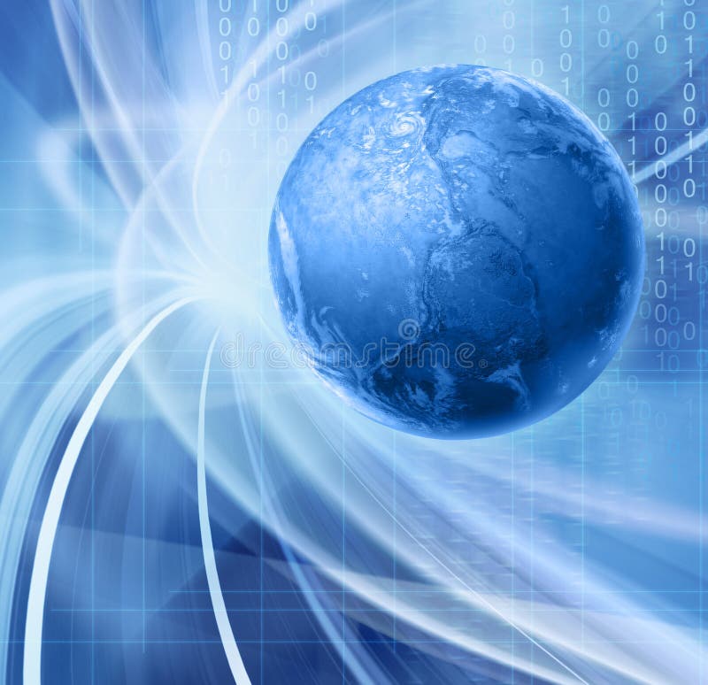 Technology Abstract Illustratio Stock Illustration - Illustration of ...