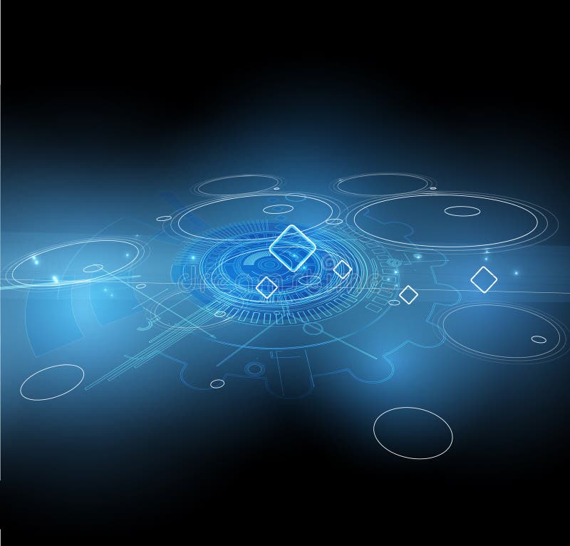 Technology Abstract Background Collection for Business Solution Ideas ...