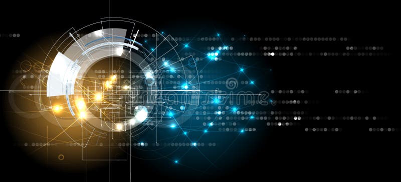 Technology Abstract Background Collection for Business Solution. Stock ...