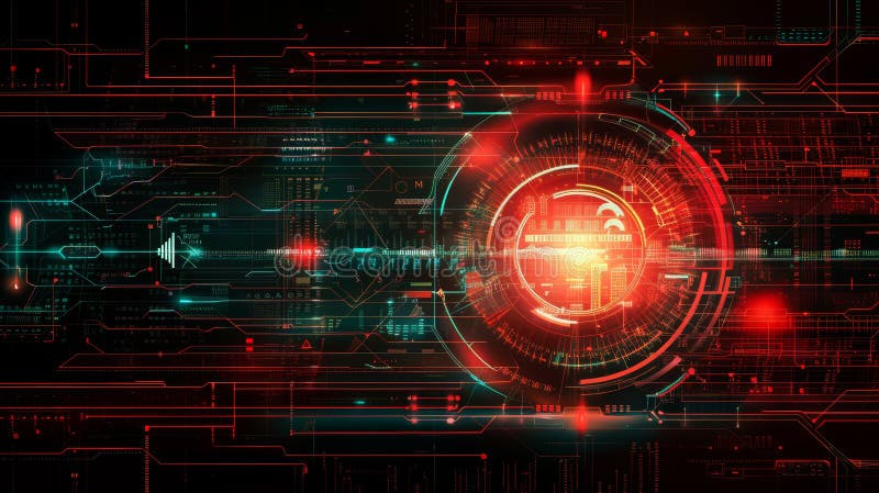 Technology Abstract Background Future Cyber Big Data Network Connecting ...