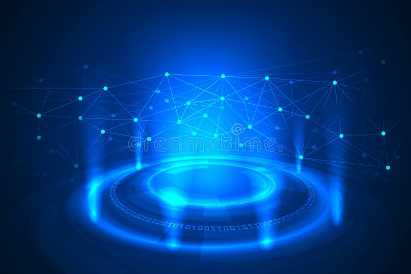 Technology Abstract Background. High Tech Abstract. Stock Vector ...