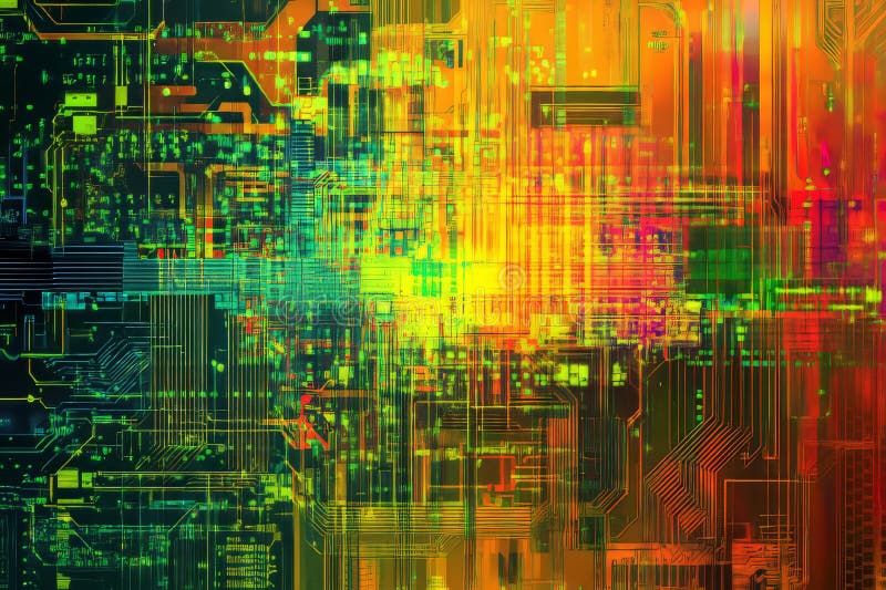 Technology, Abstract, Background with Sleek Metallic Textures ...