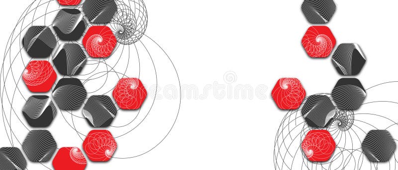 Technology Abstract Background Using Hexagonal Shapes Stock Photo ...