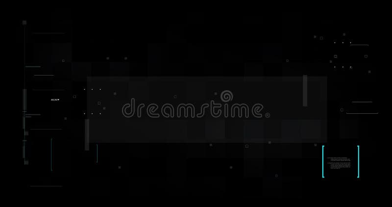 Technology Abstract Background Video Overlay 010 Stock Vector ...