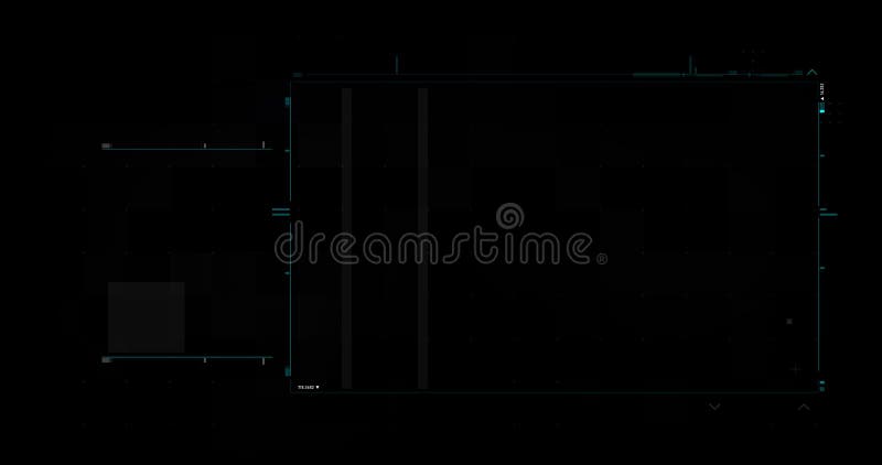 Technology Abstract Background Video Overlay 005 Stock Vector ...