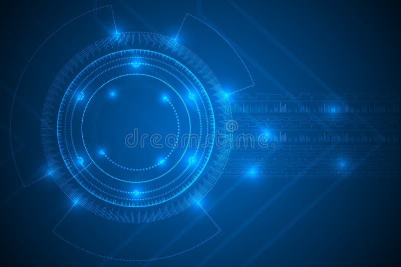 Technology Abstract and Digital Innovation Background. Stock Vector ...