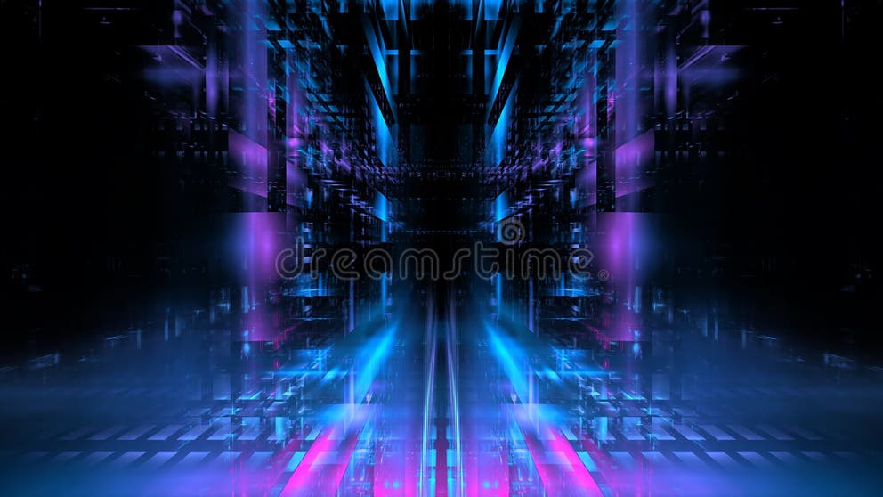 Technology Abstract Futuristic Light Future Science Background. Concept ...