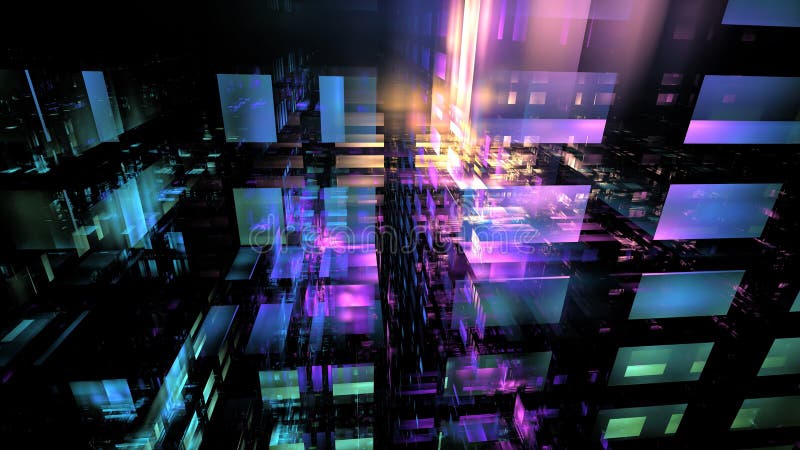 Technology Abstract Futuristic Light Future Science Background. Concept ...