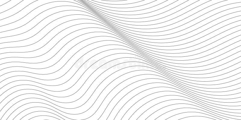 Technology Abstract Lines on White Background. Abstract White Blend ...