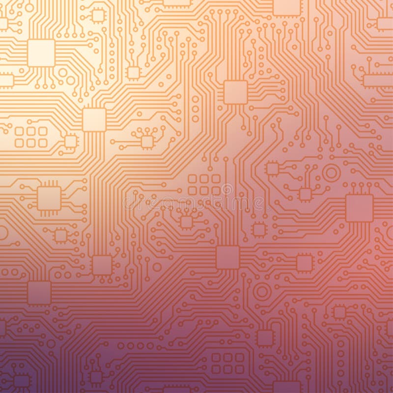 Technology Abstract Motherboard Illustration Background Stock Vector ...